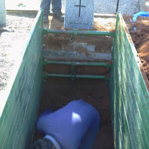 Ultra-Light Aluminium Grave Shoring System - Westport Equipment
